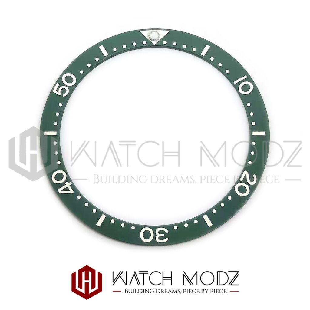 Green Flat Bezel Insert - Seiko SKX Mods - Watch-Modz