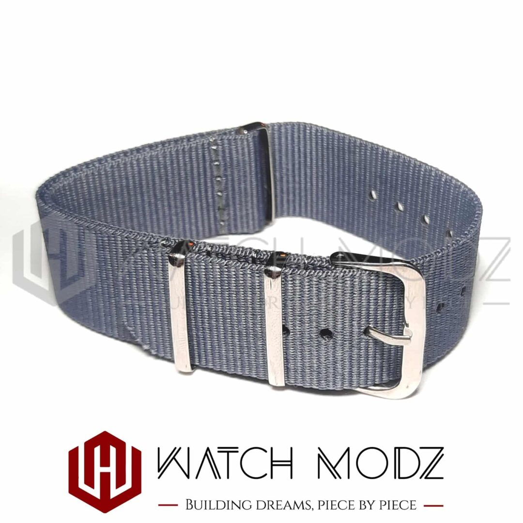 22mm Gray Nato - Seiko Mods - Watch-Modz