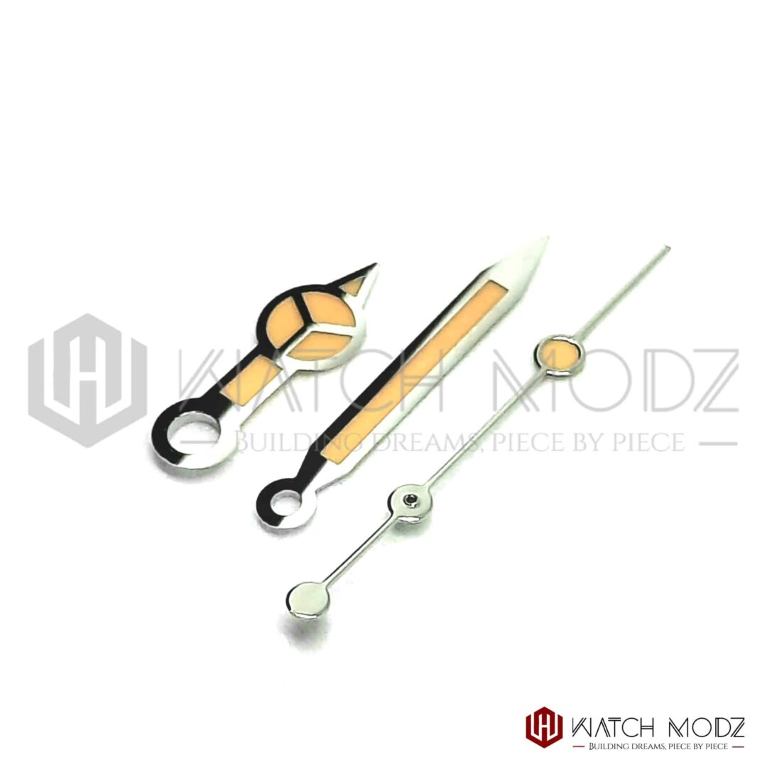 NH35 Hands: Black Nautilus - Watch-Modz