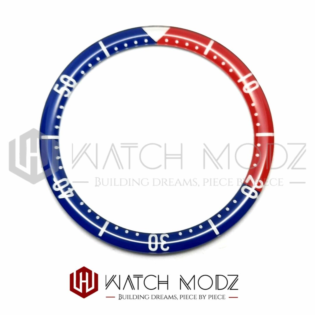 Pepsi SKX Lumed Glass Bezel Insert - Seiko Mods - WATCH-MODZ