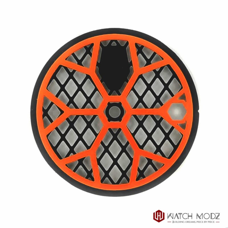 NH35 Dial: Orange Cage - WATCH-MODZ