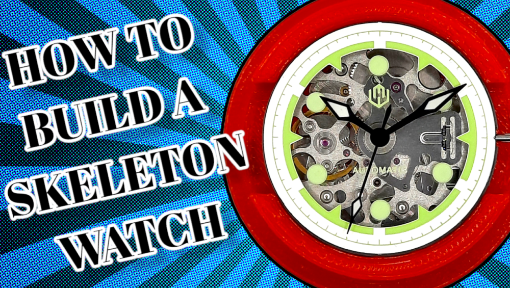 How To Use An NH70 To Build A Skeleton Watch